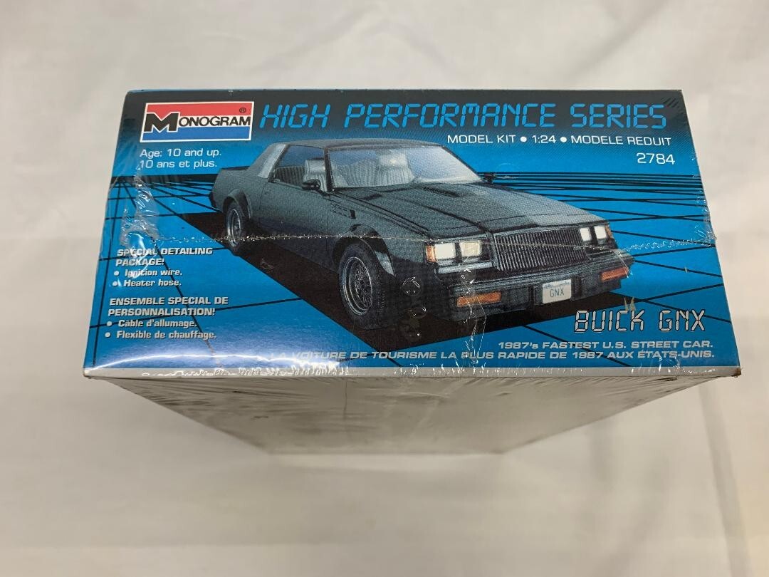 American Vintage Muscle Car 1987 BUICK GNX Black Special Model Kit 1:24 ...