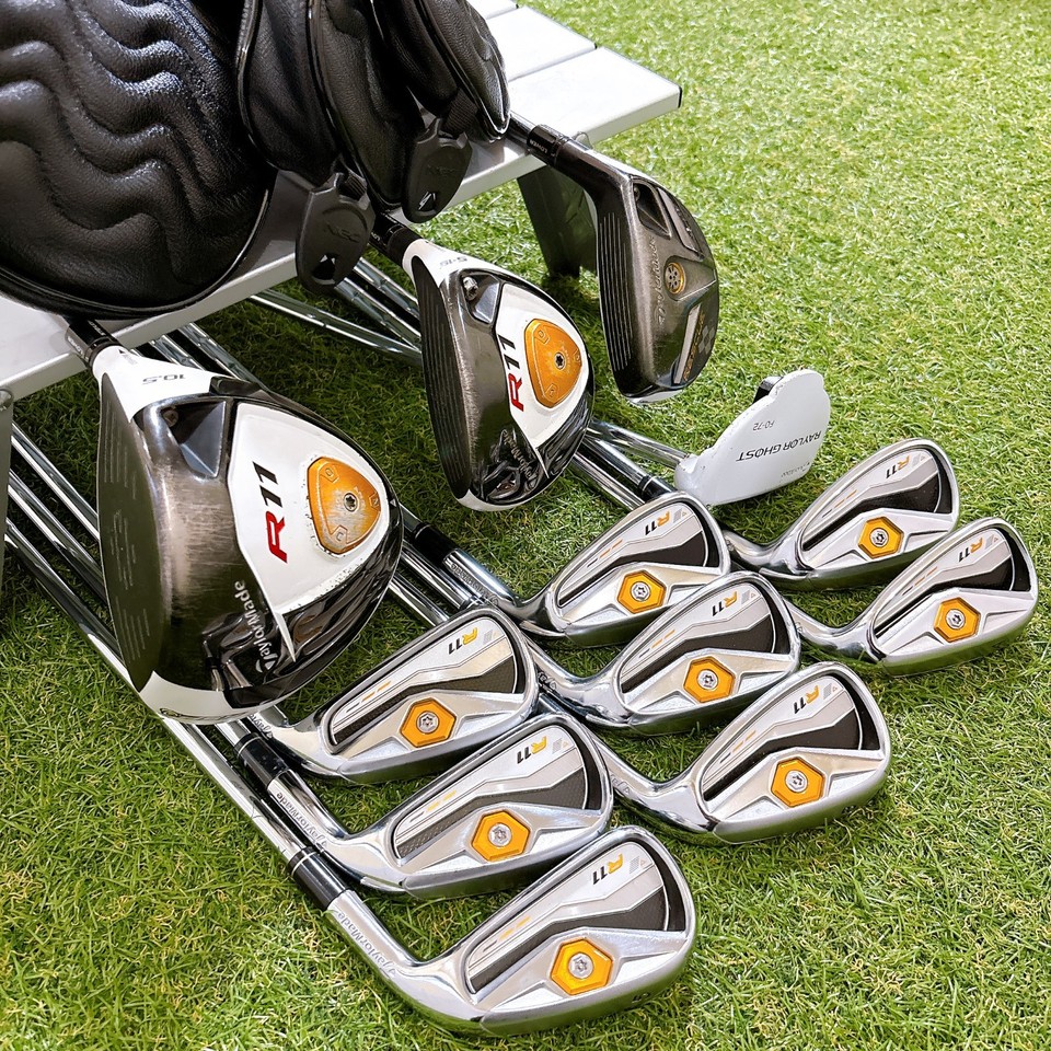 TaylorMade R11 Men's Golf Club Set 12pcs Stiff Right-handed From Japan ...