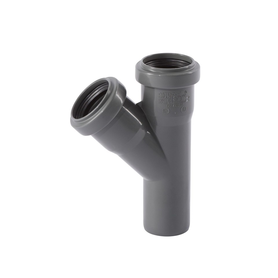 Ostendorf HTsafe HT Rohr Abflussrohr Abwasserrohr Bogen Abzweig Muffe HT Safe | eBay