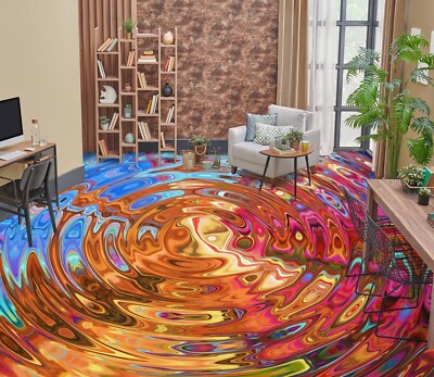 3D Art Water Ripples O3786 Floor WallPaper Murals Wall Print Decal 5D ...