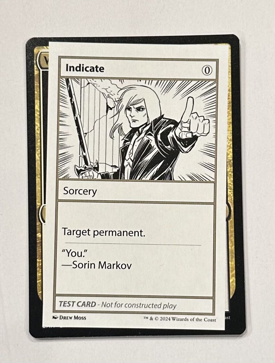 MTG | Indicate Playtest Mystery Booster 2 (MB2) | eBay MTG | Indicate Playtest Mystery Booster 2 (MB2) | eBay