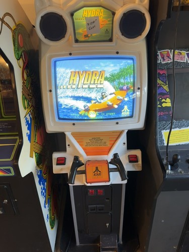 Original ATARI HYDRA Arcade Machine 100% Working Game! RARE DEDICATED ...