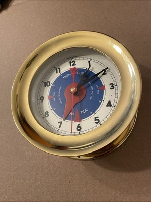 Vintage Chelsea Newport Model Tide Ships Clock Needs New Quartz ...