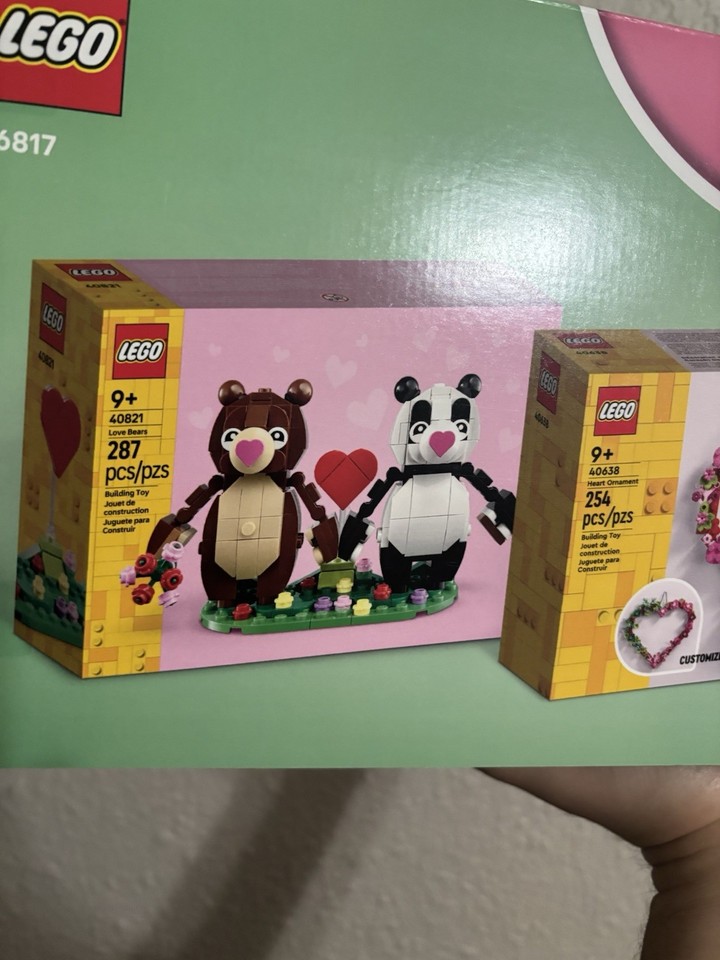 LEGO Hearts & Flowers 3in1 Valentines Day Gift Set | FACTORY SEALED ...