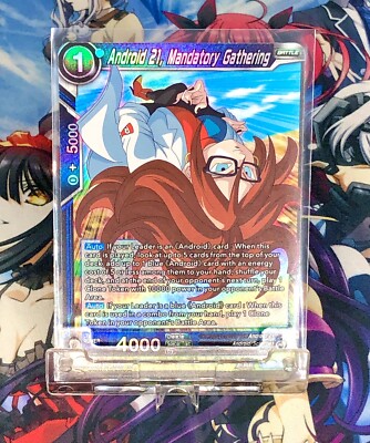 Dragon Ball Super Android 21 Mandatory Gathering BT20-048 C Holo Foil Pack Fresh | eBay