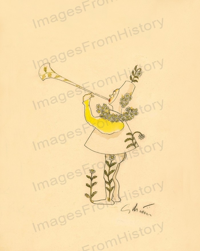 (3) 8x10 Prints Early Concept Production Drawings The Wizard of Oz 1939 ...