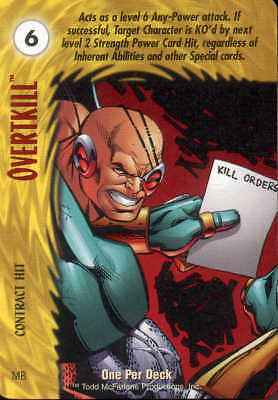 OverPower: Overtkill Contract Hit (OPD) [Ungraded] - CCG Marvel DC ...
