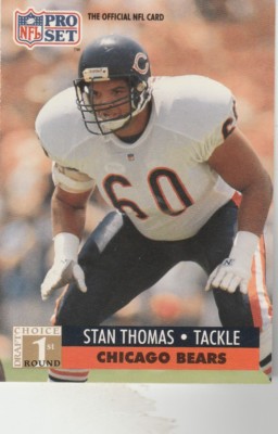 FREE SHIPPING-MINT-1991 Pro Set #751 Stan Thomas BEARS | eBay