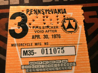 Pennsylvania Motorcycle Inspection Sticker Location | Reviewmotors.co
