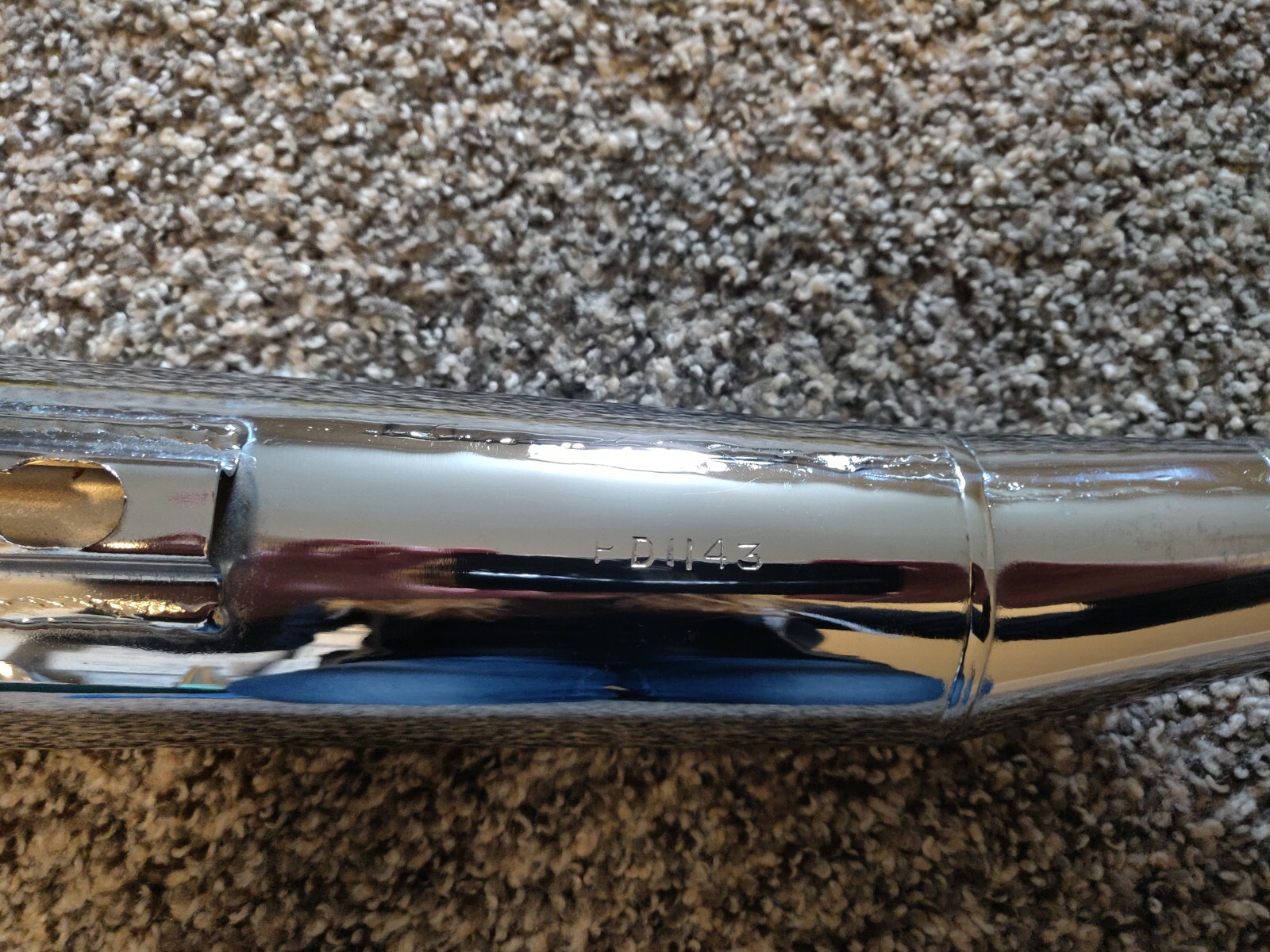 Genuine Classic Paul Dunstall Super Silencer Motorcycle Exhaust Pipe ...
