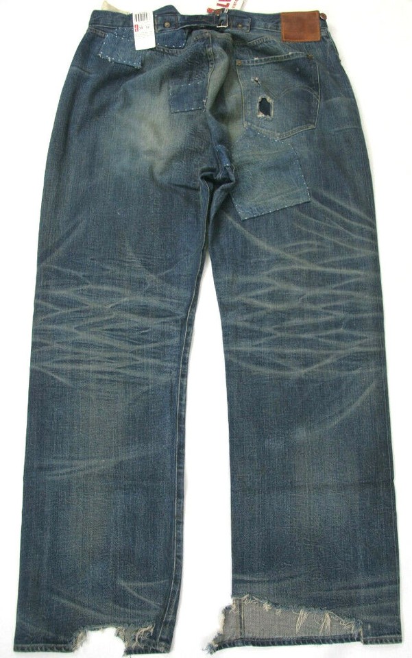 Levis Vintage Clothing LVC Vault 2 1891-1901 Spur Bites 501 Levi Jean ...