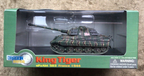 2004 Dragon Armor 60042 1:72 sPzAbt 503 France 1944 King Tiger Tank MIB ...