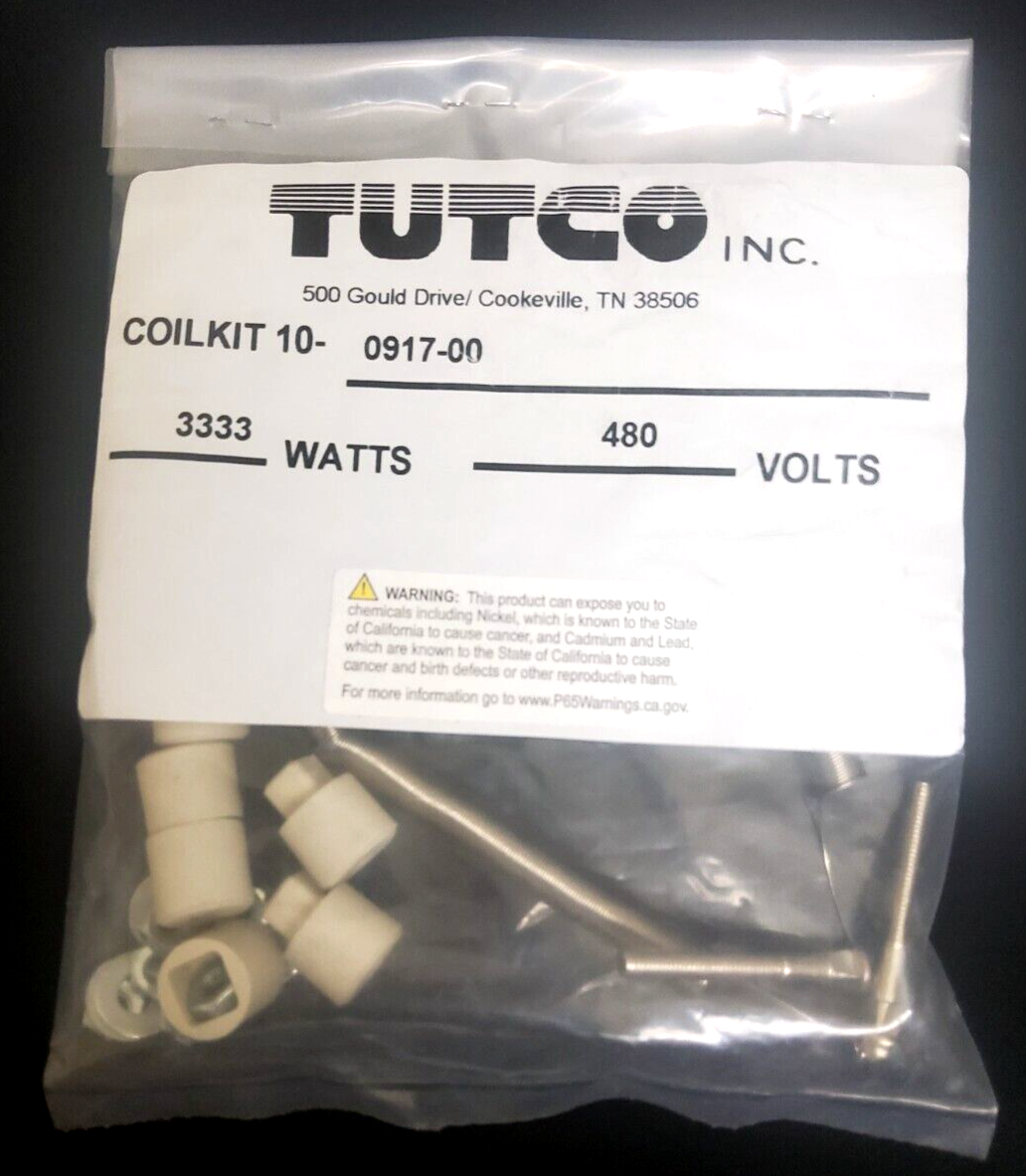 TUTCO Coil kit 10-0917-00, 3333 Watts, 480 Volts | eBay