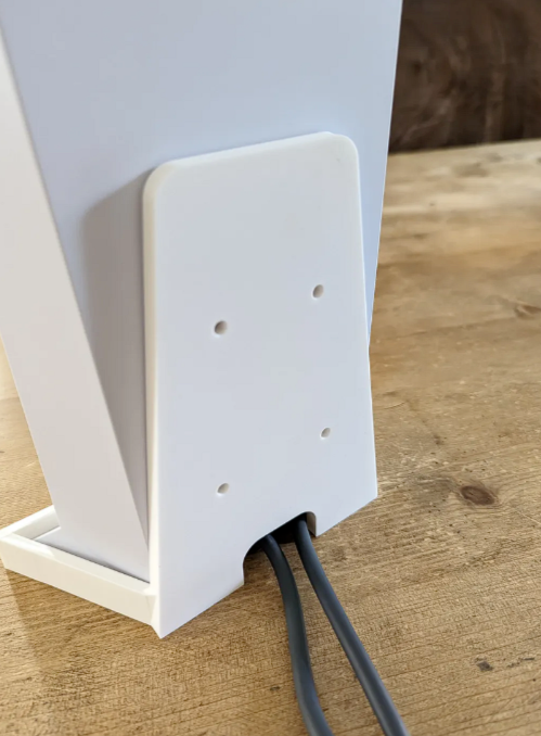 Starlink Router Wall Mount / Hanger - 3D Printed Plastic - White - Free ...