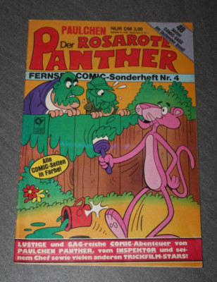 Paulchen Der rosarote Panther Fernseh-Comic-Sonderheft Nr. 4 Condor Verlag | eBay.de