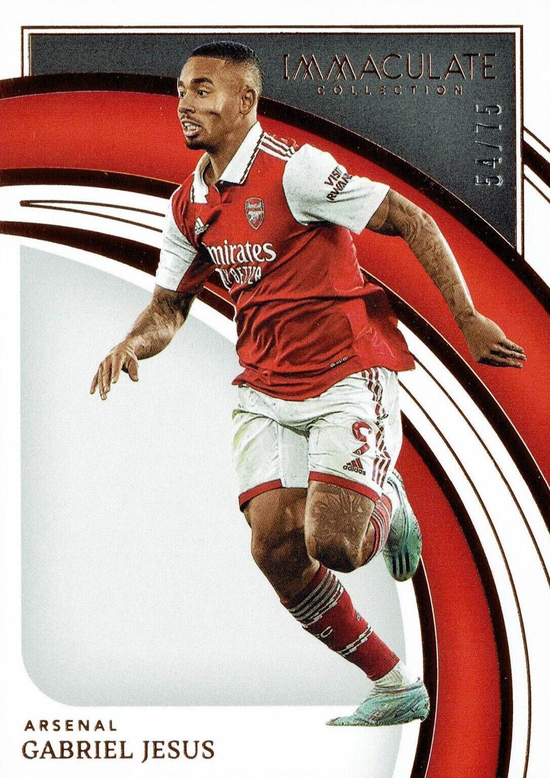 2022-23 Panini Immaculate Collection - Gabriel Jesus #16 /75 for sale ...