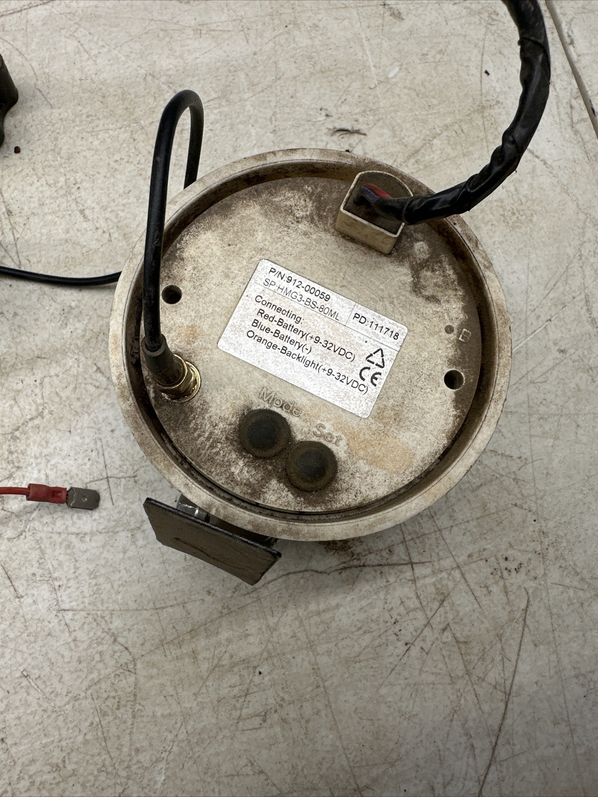 ELING 3 3/8 inch GPS Speedometer Odometer Kit 0-80MPH Speed Gauge