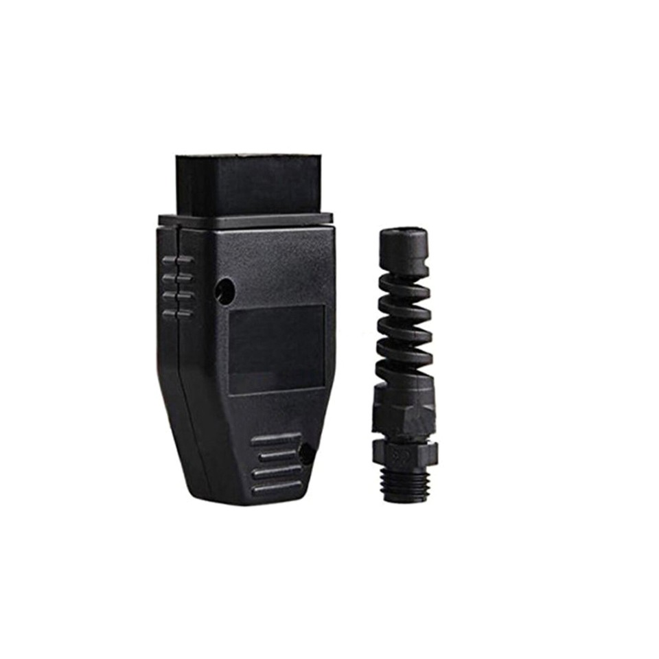 OBD2 OBD-II 16-pin Connector connection male OBD shell plug+shell+SR ...