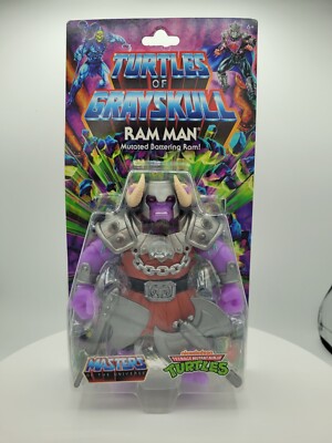 Masters Of The Universe Origins Turtles of Grayskull - Ram Man | eBay