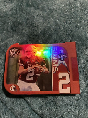 2003 Press Pass BN27 Chris Simms Big Numbers Texas Longhorns Bucs ...