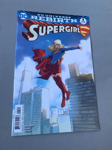 SUPERGIRL #1 DC UNIVERSE REBIRTH VARIANT NOVEMBER 2016 B45 | eBay