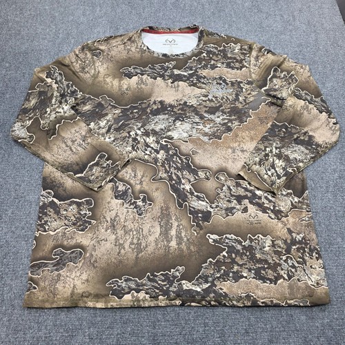 Realtree Escape Camo Long Sleeve Shirt Men's 3XL Scent Control ...