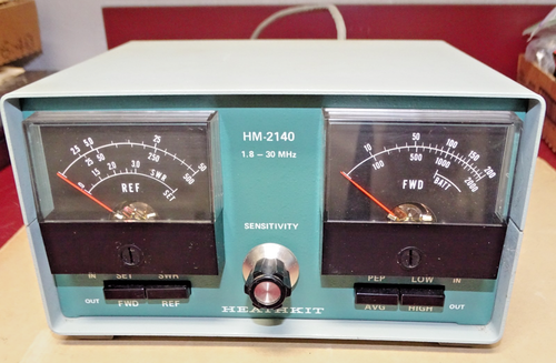 Heathkit HM-2140 HF Dual Watt Meter 2000W Ham Radio SWR Meter | eBay