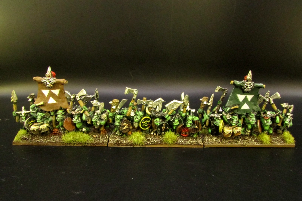 OOP Citadel / Warhammer / Warmaster Metal Chaos Orc & Forest / Night ...