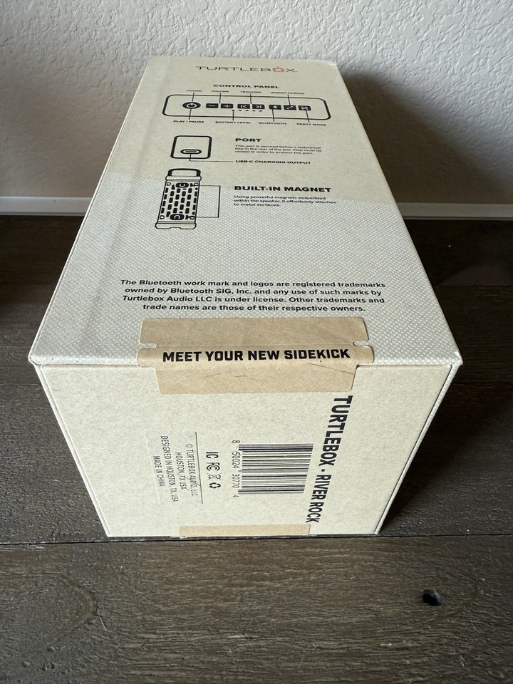 Turtlebox Ranger Waterproof Speaker River Rock | eBay