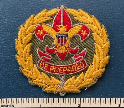 Vintage DISTRICT FIELD EXECUTIVE Boy Scout Leader Position PATCH BSA ...