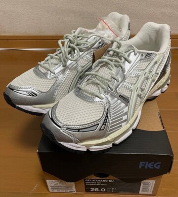 KITH Ronnie Fieg Asics Gel-Kayano 12.1 Cream Pure Aqua KITH Ronnie Fieg Asics Gel-Kayano 12.1 Cream Pure Aqua