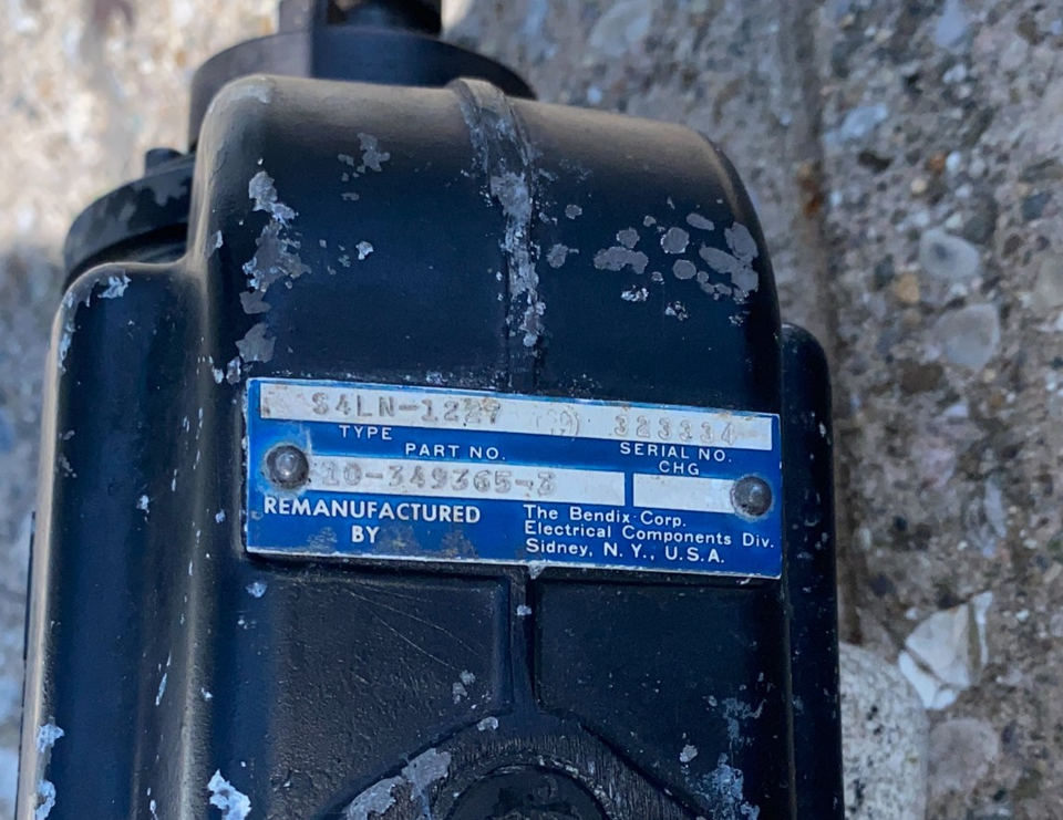 Bendix Magneto S4LN-1227, PN 10-349365-3 | eBay