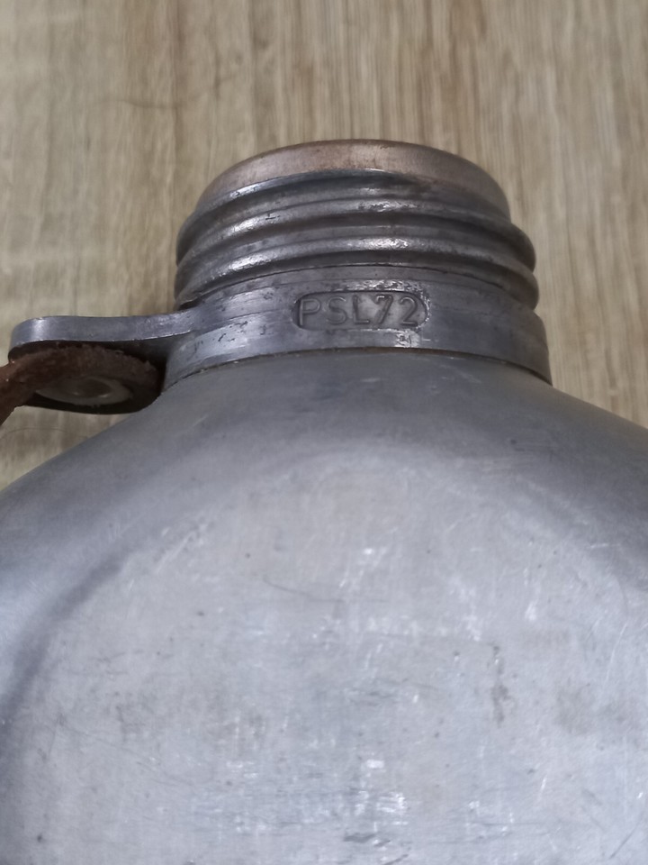 Vintage German Army Field Flask CUP Mess Kit Utensils Fork Spoon Can ...