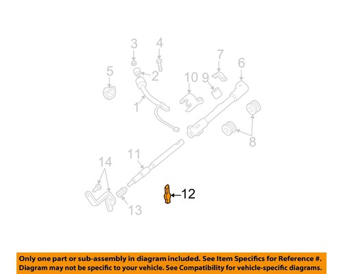 FORD OEM 92-19 Aerostar Housing Components-Selector Lever F2DZ7D282A | eBay