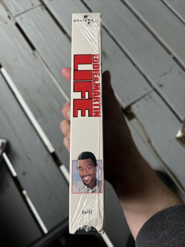 LIFE Eddie Murphy & Martin Lawrence VHS 1999 SEALED “Previously Viewed ...