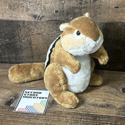 Ganz Webkinz Striped Back Chipmunk Squirrel Plush Stuffed Animal Toy ...