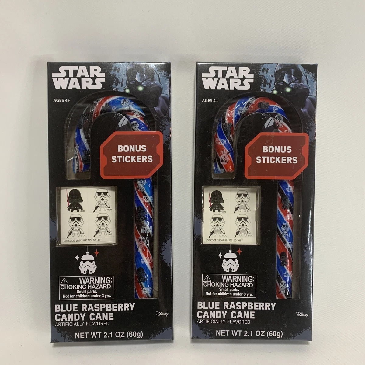 Blue Raspberry Candy Canes