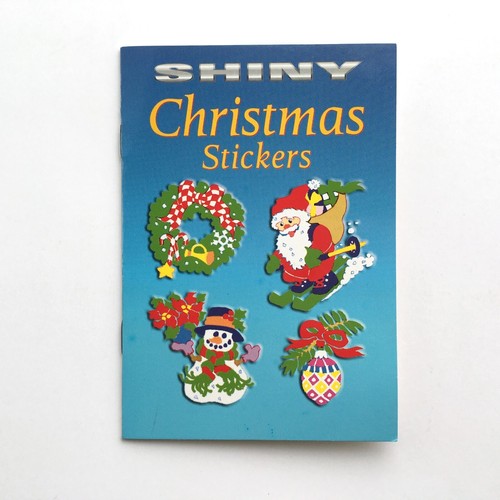Dover Shiny Christmas Stickers Book Santa Snowman Nina Barbaresi ...