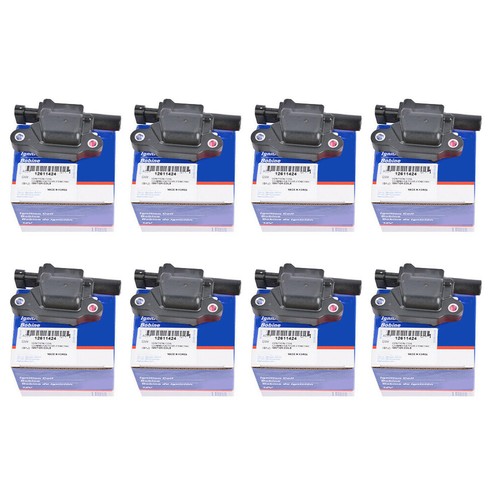 Set of 8 New Ignition Coil For ACDelcoD510C UF413 12570616 BSC1511 ...