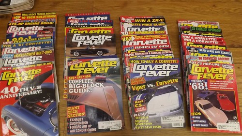 38 Issues 1994-1999 Corvette Fever Magazines | eBay