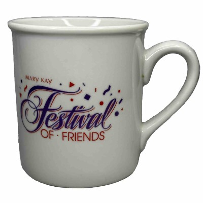 Rare Mary Kay MaryKay Coffee Mug Festival Of Friends Collection Cup | eBay