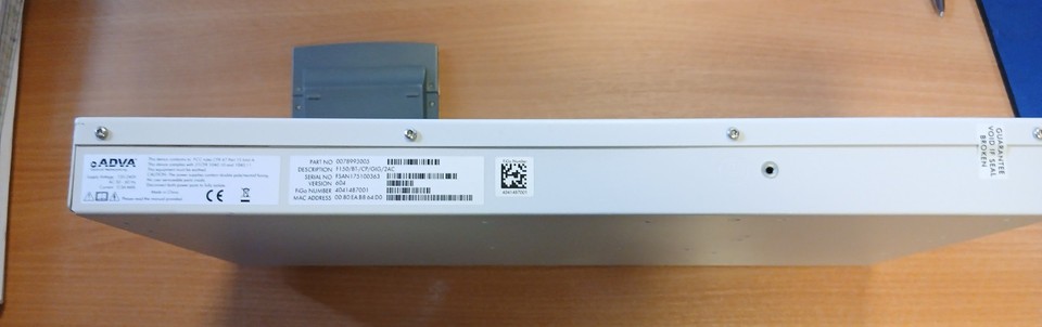 Adva FSP150CP Ethernet Optical Fibre Access Switch | eBay UK