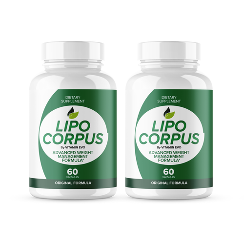 (2 Pack) Lipo Corpus Health Support Supplement, LipoCorpus Pills 120 ...