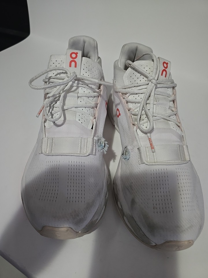 On Men Cloudnova 2 3ME30210256 White Running Shoes Sneakers Size 10.5 ...