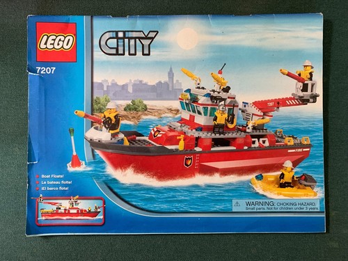 LEGO CITY: Fire Boat (7207) and Fire Helicopter (7206) 673419129558 | eBay