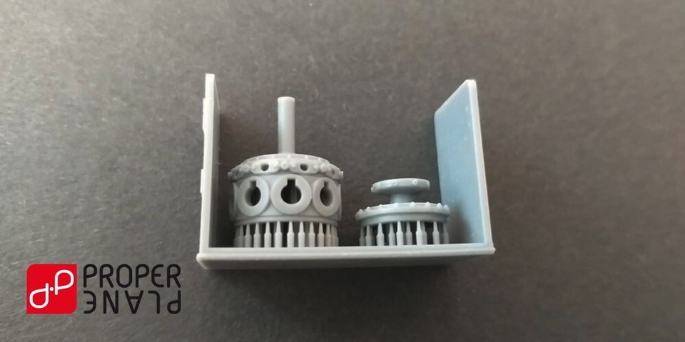PROPER PLANE PE-001 LE RHONE ROTARY ENGINE (EARLY FRENCH TYPE) 1/32 | eBay