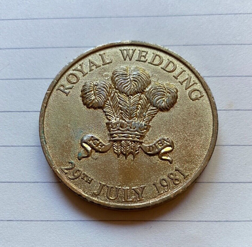 HRH Prince Charles and Lady Diana Spencer Royal Wedding Coin - 29 July ...