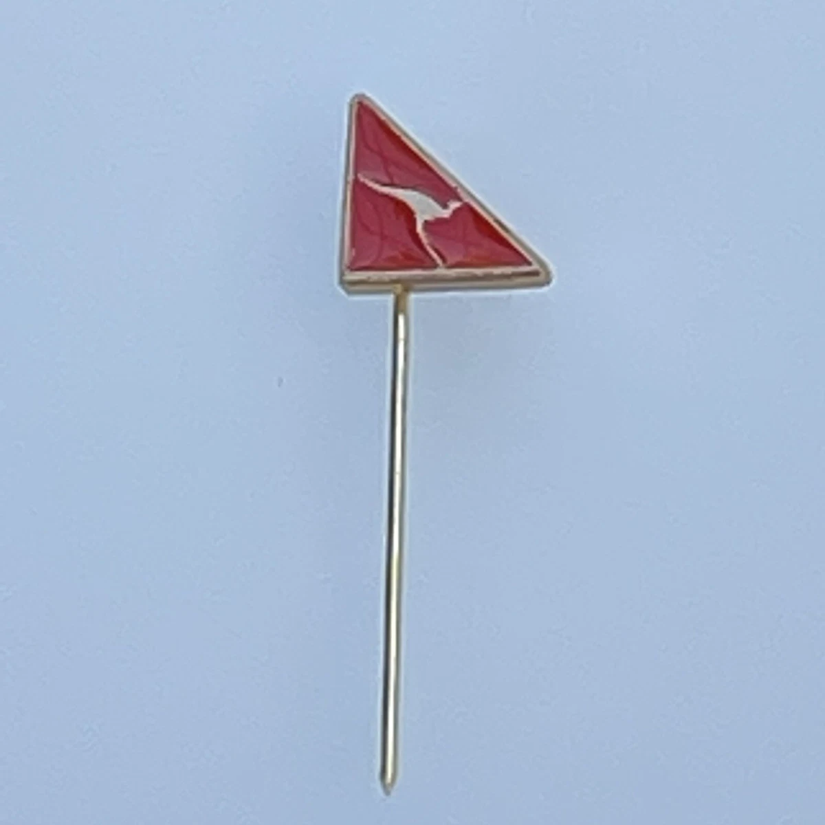 Red Triangle With Kangaroo Logo