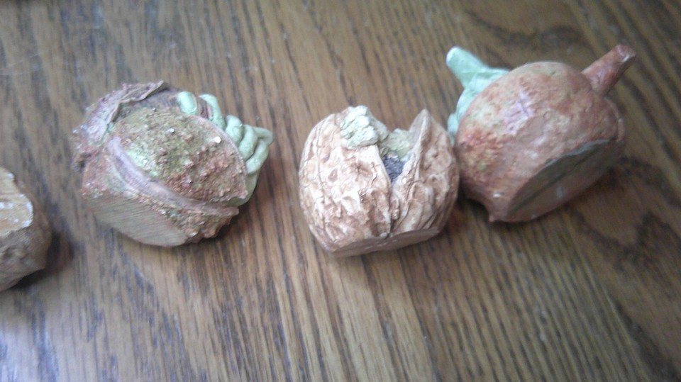 Rare 12 pcs. Clare craft disc world Nutcase men walnut figurines made ...