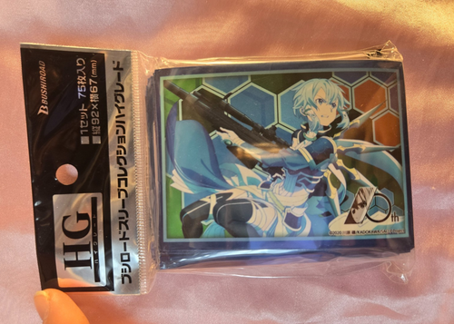 Bushiroad Sword Art Online Sinon Sideways Image Card Sleeves *New ...